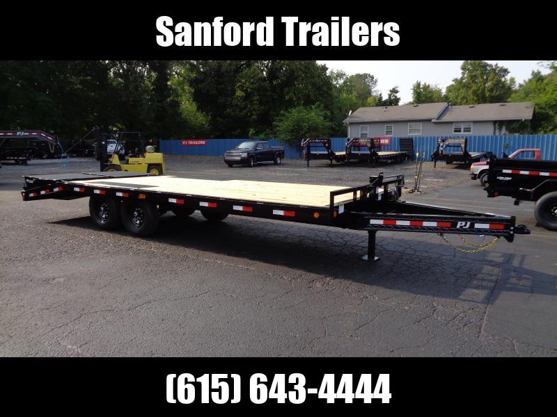 2023 PJ Trailers 22' x 8" I-Beam Deckover (F8) Flatbed Trailer in ...