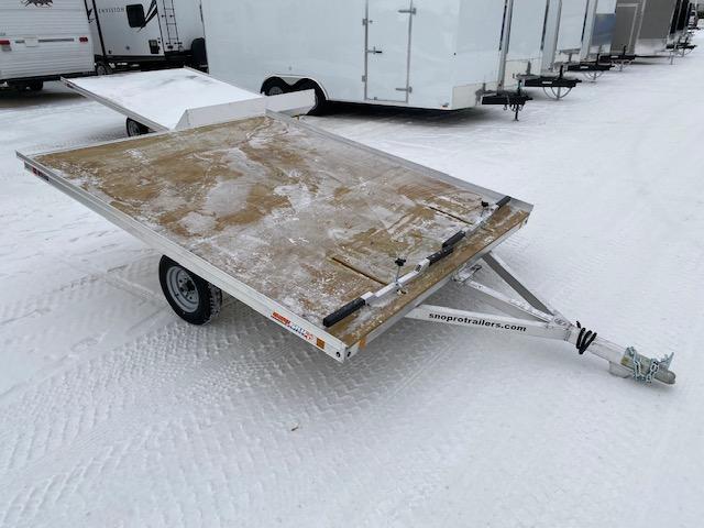 2023 Snopro 10' Xtreme 2 Place Aluminum Tilt Snowmobile Trailer ...