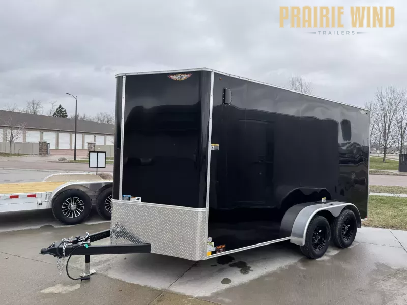 2025 H and H Trailer H8414TFTV-070 (7' x 14' TA) Cargo / Enclosed ...