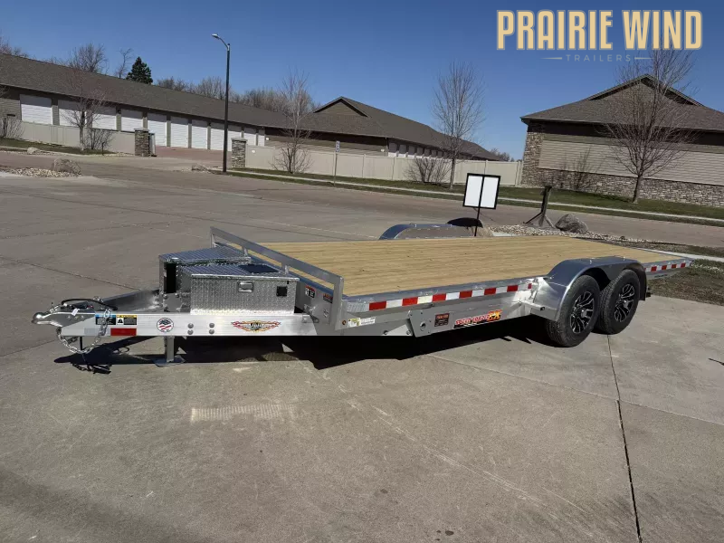 2025 H and H Trailer 82x20 Aluminum Electric Tilt Speed Loader Car ...