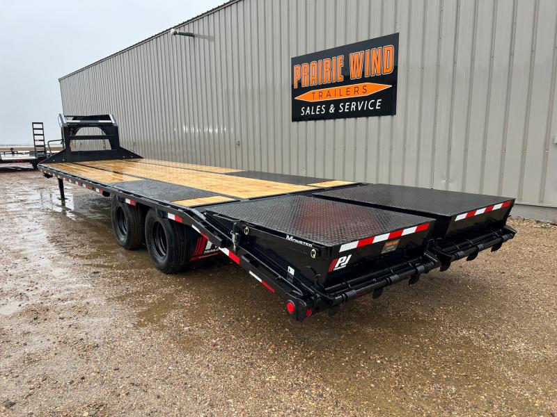 2025 PJ Trailers 30 Low Profile LD Tandem Dual Gooseneck Trailer