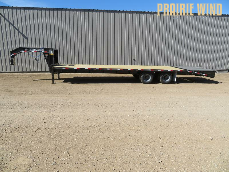 2024 Titan 32 Tandem Dual GN Trailer w/ Wide Glide Tail in Humboldt, SD ...