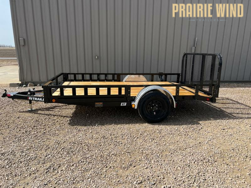 2025 PJ Trailers 12 U7 ATV Utility Trailer in Humboldt, SD | Trailer Trader