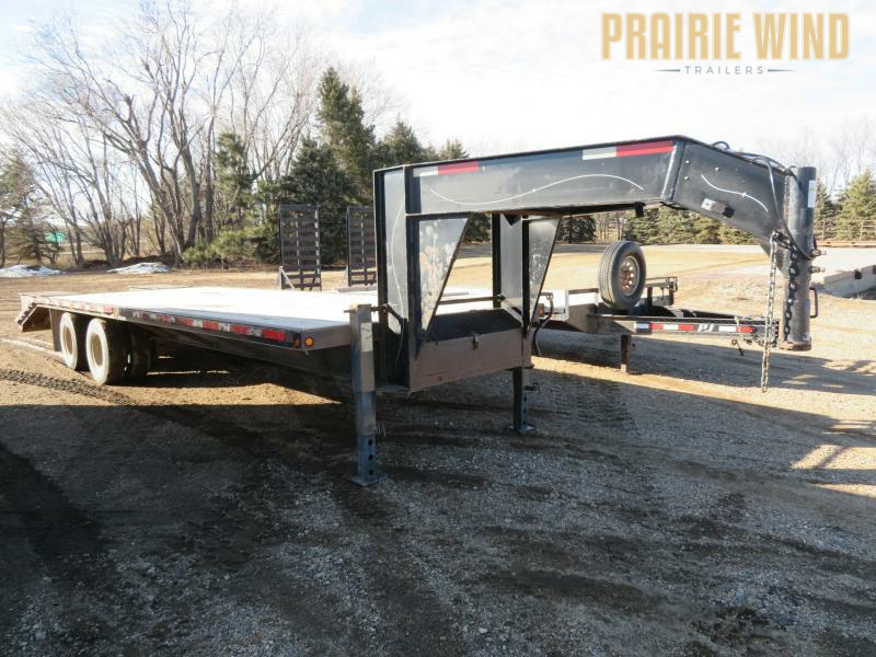 2008 ABU 28 Flatbed Gooseneck Dually Trailer in Humboldt, SD | Trailer ...