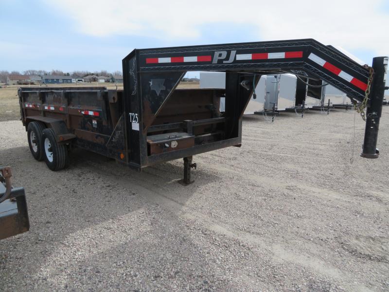 2013 PJ Trailers 14 Gooseneck Dump Trailer in Humboldt, SD | Trailer Trader