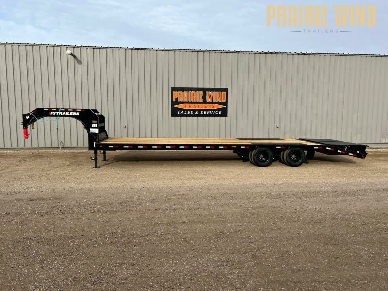 2025 PJ Trailers 32 Low Profile LD Tandem Dual Gooseneck Trailer in ...