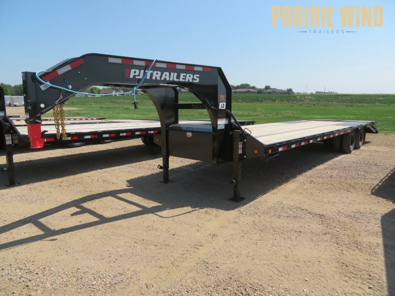 2024 PJ Trailers 32 Tandem Dual GN Trailer w/ Monster Ramps in Humboldt ...
