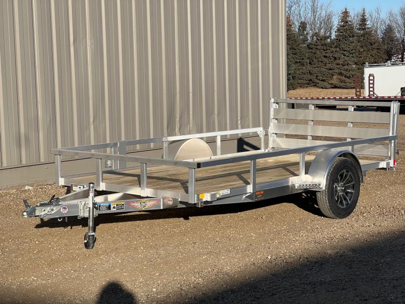 2025 H and H Trailer 76 X 12 Aluminum Utility Trailer H7612RSA-030 in ...
