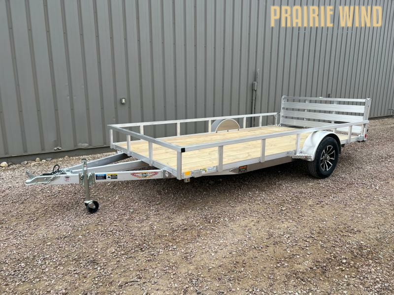 2025 H and H Trailer 82 X 14 Aluminum Utility Trailer H8214RSA-030 in ...