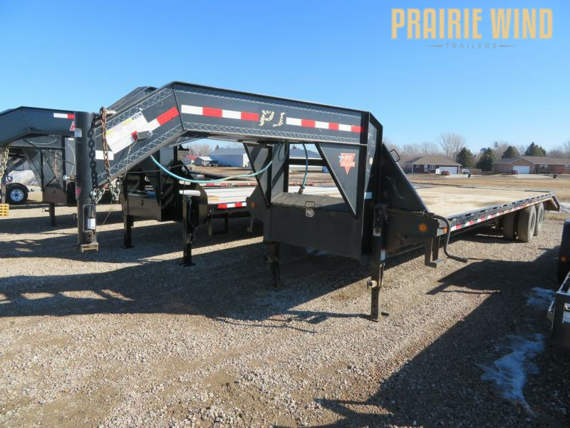 2008 PJ Trailers 32 Flatbed Gooseneck Dually Trailer in Humboldt, SD ...