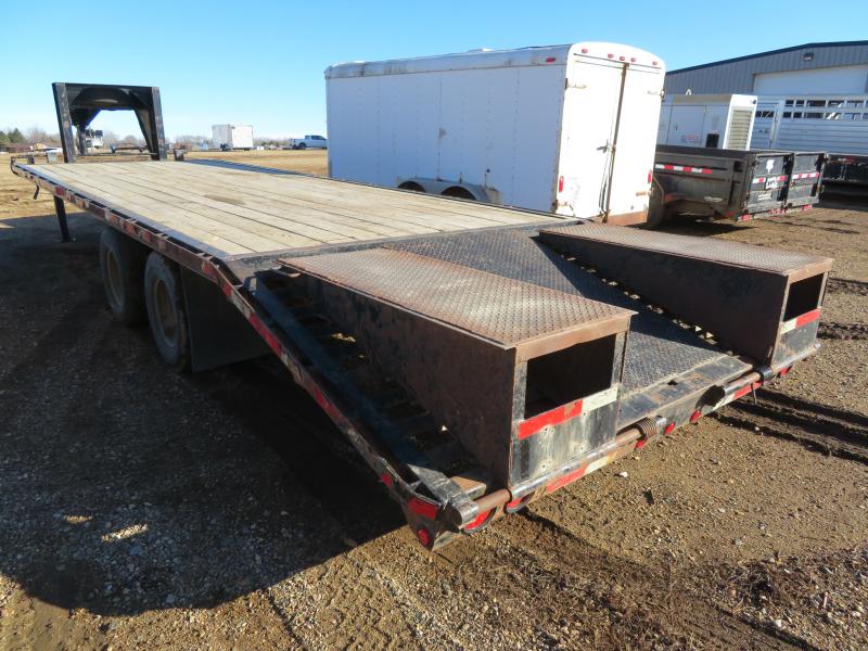 2008 ABU 28 Flatbed Gooseneck Dually Trailer in Humboldt, SD | Trailer ...
