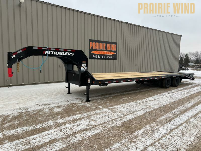 2025 PJ Trailers 32 Low Profile Tandem Dual Gooseneck Trailer