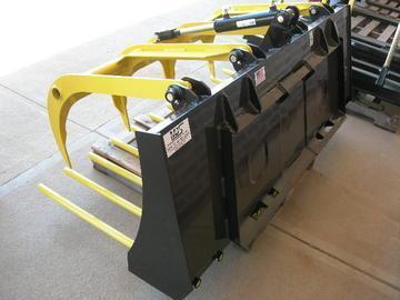 New MDS 66 Skid Steer Manure Tine Grapple Bucket