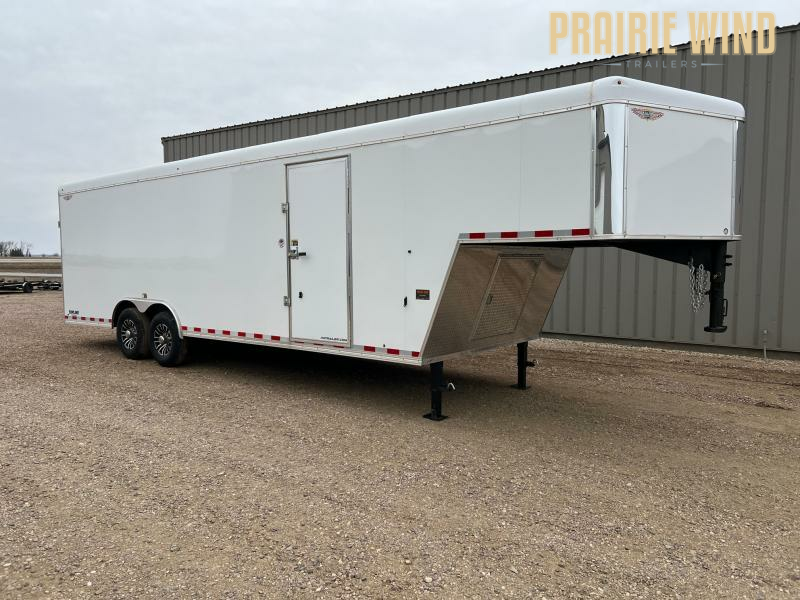 2025 H and H Trailer 24 Gooseneck V-Nose Cargo / Enclosed Trailer in ...