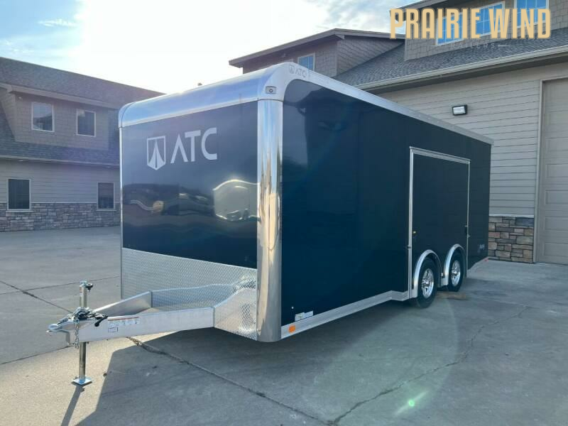 2023 ATC Raven 101x20 Aluminum Enclosed Carhauler Trailer in Humboldt ...