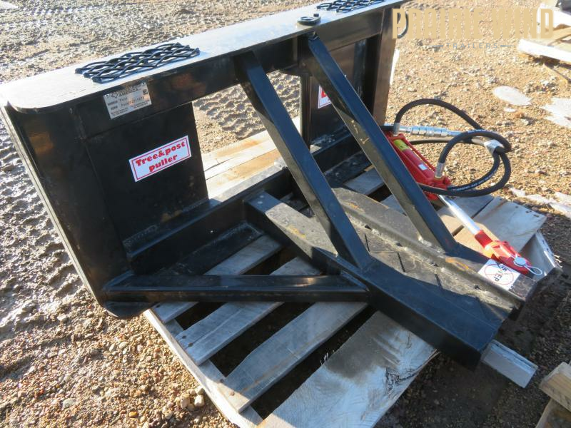 New Industrias Easy Man Skid Steer Tree / Post Puller