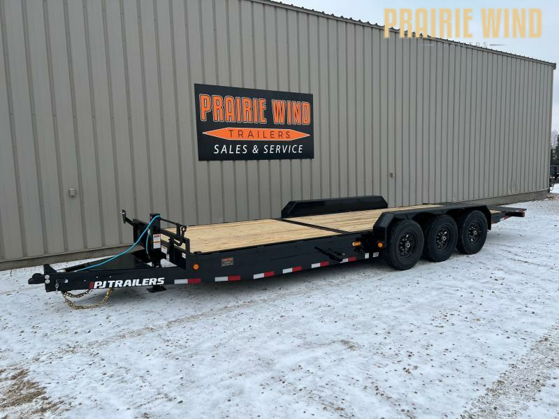 2025 PJ Trailers 24 HD Tiltbed T7 Equipment Trailer