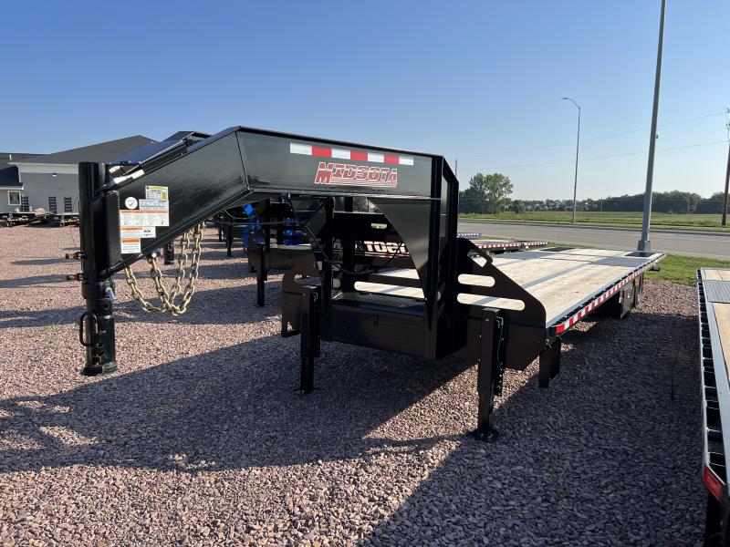 2024 PJ Trailers 32 Low Profile GN Power Tail Trailer
