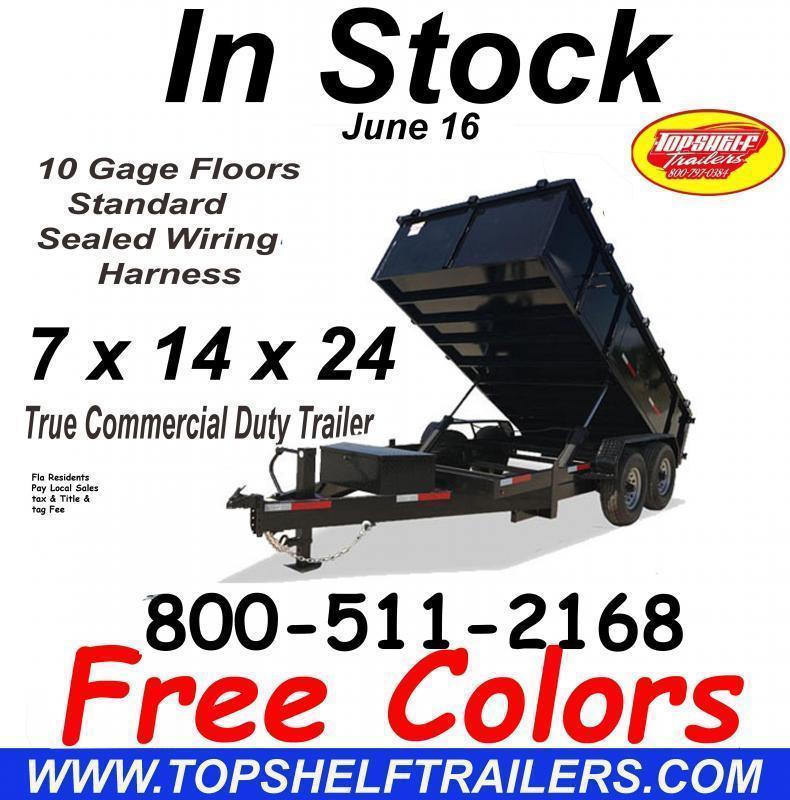 7 x 14 x 48 14k Dump Trailers We Are The Factory !!!! in Yulee, FL ...