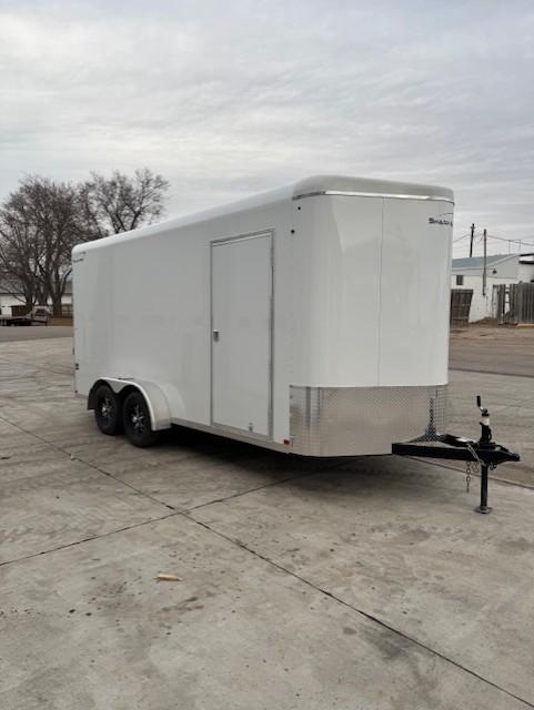 2025 Sharp 7x16 Cargo / Enclosed Trailer in Osmond, NE | Trailer Trader