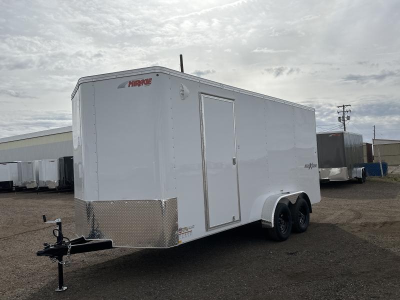 Enclosed Cargo Trailer Mirage 7 X 16ft 7k **HAIL SALE** in Bennett, CO ...