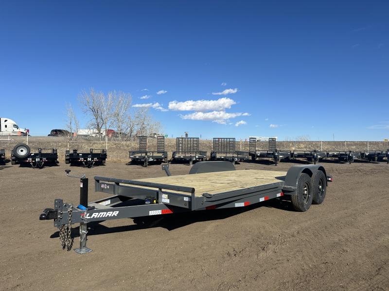 7 X 18ft 10k Lamar Car Hauler Trailer in Bennett, CO | Trailer Trader