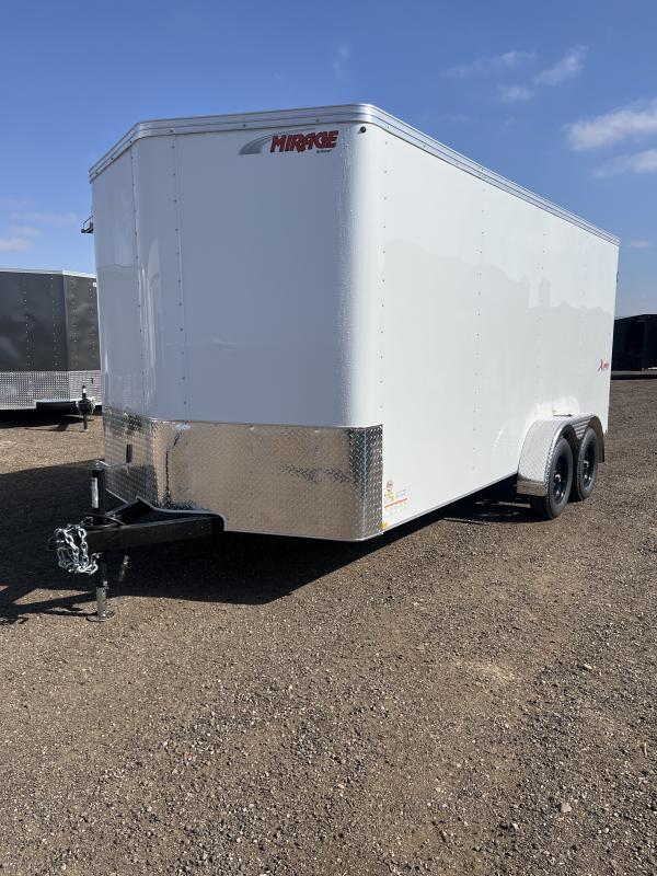 Enclosed Cargo Trailer Mirage 7 X 16ft 7k **HAIL SALE** in Bennett, CO ...
