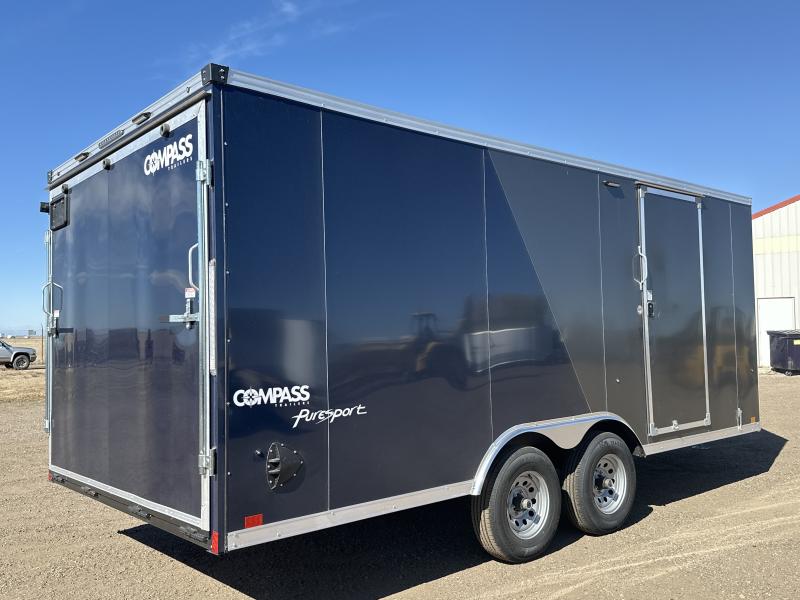 Enclosed Cargo Trailer Compass 8.5 X 23ft 7k **HAIL SALE** in Bennett ...