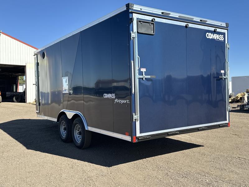 Enclosed Cargo Trailer Compass 8.5 X 23ft 7k **HAIL SALE** in Bennett ...