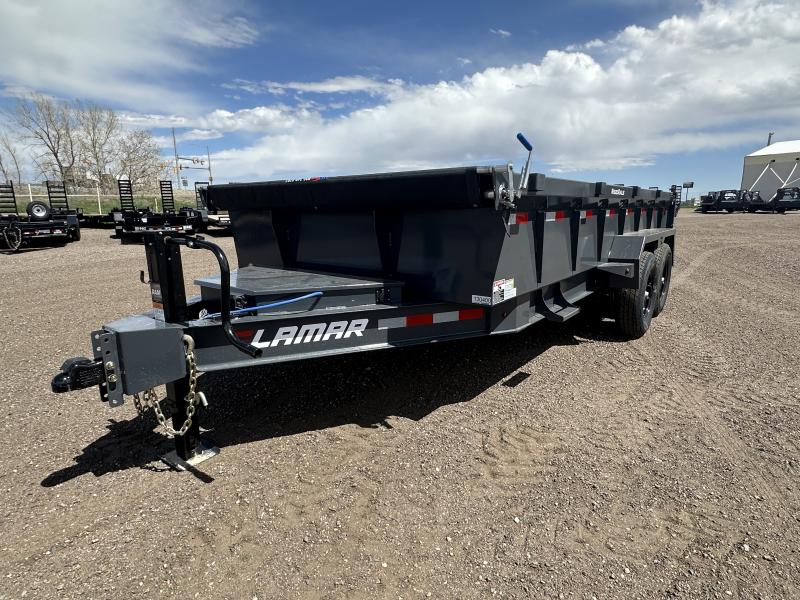 7 X 16ft 14k Lamar Dump Trailer in Bennett, CO | Trailer Trader