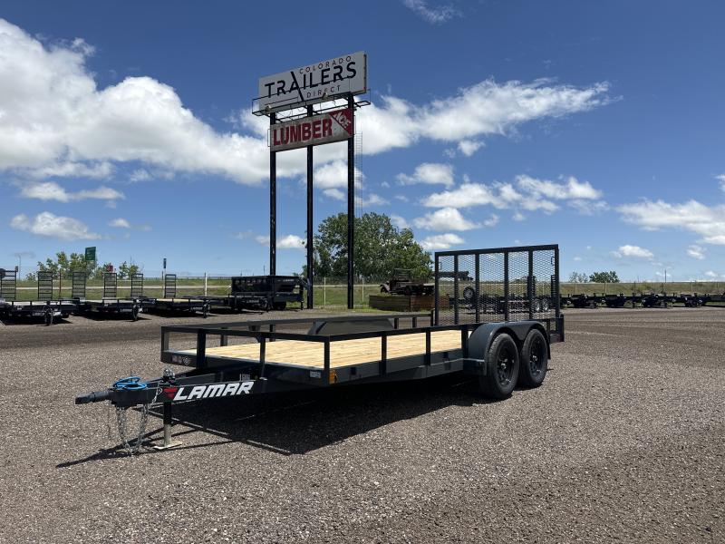 7 X 16ft 7k Lamar Utility Trailer in Bennett, CO | Trailer Trader