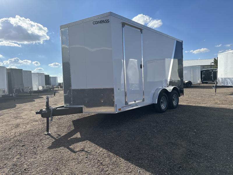 Enclosed Cargo Trailer Compass 7.5 X 14ft 7k in Bennett, CO | Trailer ...