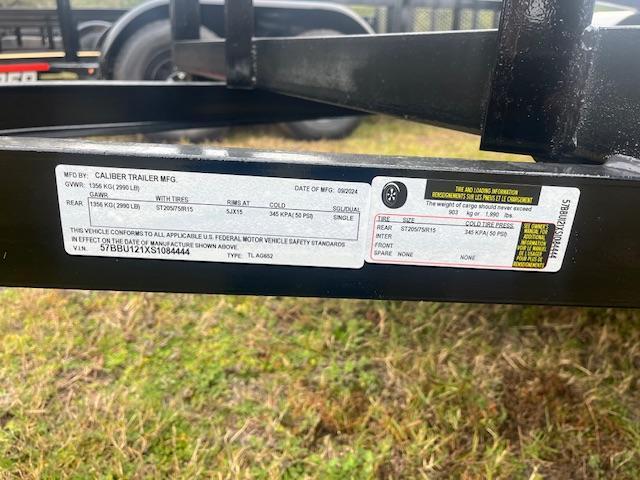 2025 Caliber Trailer Mfg 6.5 x 12 Utility Trailer in Hampton, FL ...