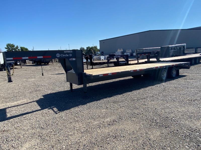 2023 Circle D TANDEM DUAL FLATBED GOOSE NECK Flatbed Trailer in Laurel ...