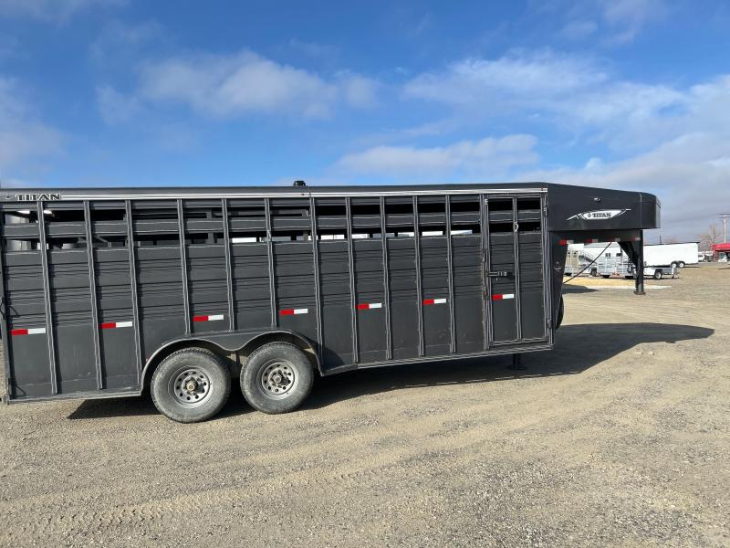 2019 TITAN 20' GN STOCK in Laurel, MT | Trailer Trader