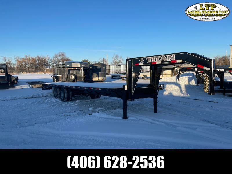 2023 Titan Trailers 30' WIDEGLIDE GN Flatbed Trailer in Laurel, MT ...
