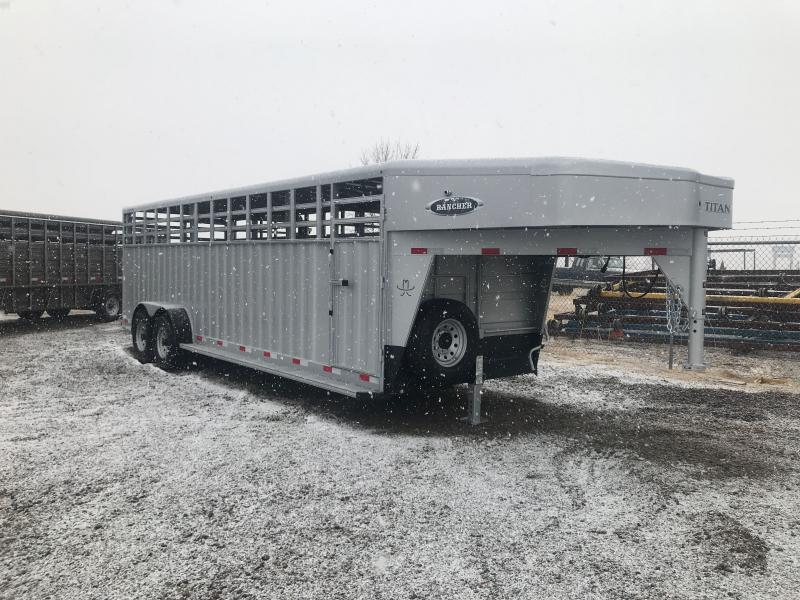 2022 Titan Trailers 16' BP STOCK Livestock Trailer | Near Me