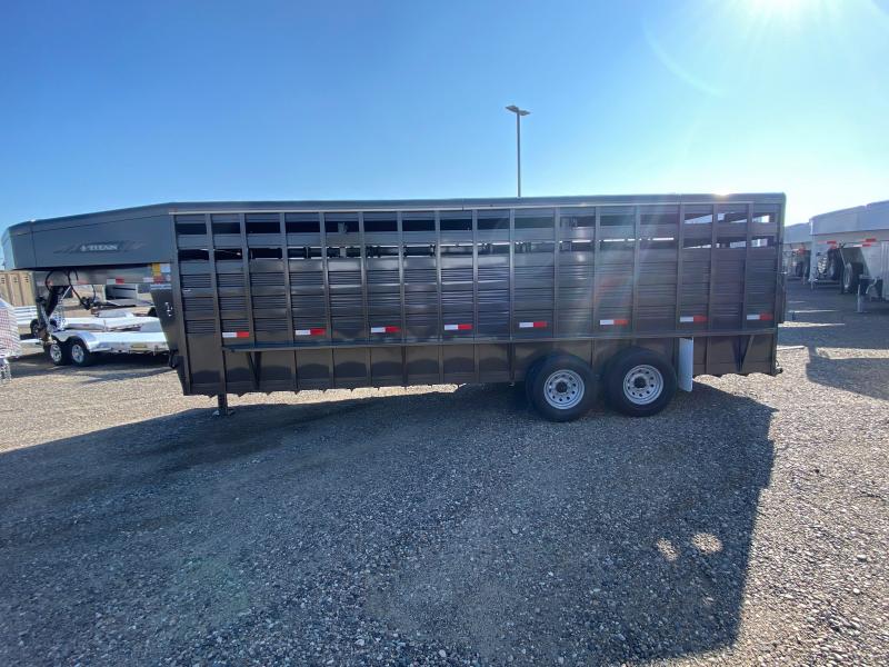 2023 Titan Trailers 22' GN StockTrailer in Laurel, MT | Trailer Trader