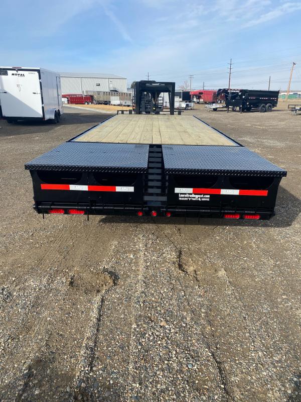 2024 ABU 25' 20K GOOSENECK Flatbed Trailer in Laurel, MT | Trailer Trader