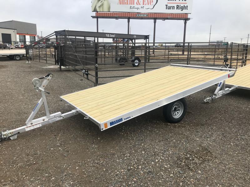 2022 Mission 12' RAFT TILT OPEN Utility Trailer | Near Me