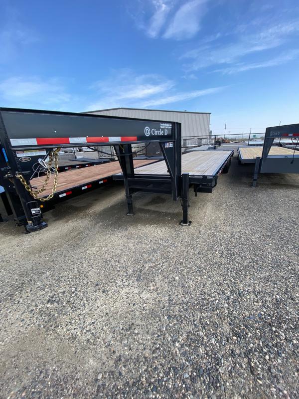 2023 Circle D TANDEM DUAL FLATBED GOOSE NECK Flatbed Trailer in Laurel ...