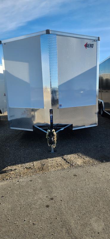 2025 Aero Trailers 8.5 X 18 WITH 5200# AXLES REAR RAMP Cargo / Enclosed ...
