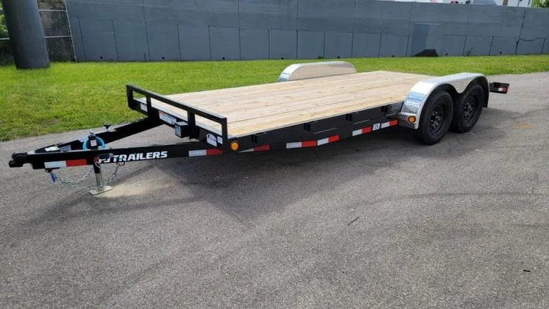 2026 PJ Trailers 7'X18' 7K Wood Deck Car Hauler in Dayton, OH | Trailer ...