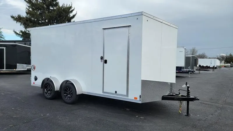 2026 United Trailers 7'x16' 7k / 7' Interior / Barn Door / Enclosed in ...