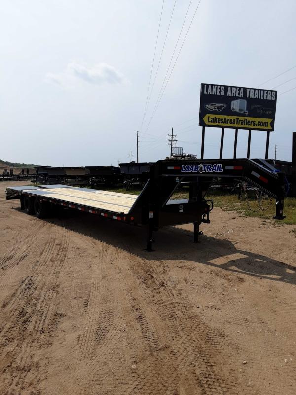 2024 LOAD TRAIL 102X40 GOOSENECK CARHAULER TRAILER | Lakes Area Trailer ...