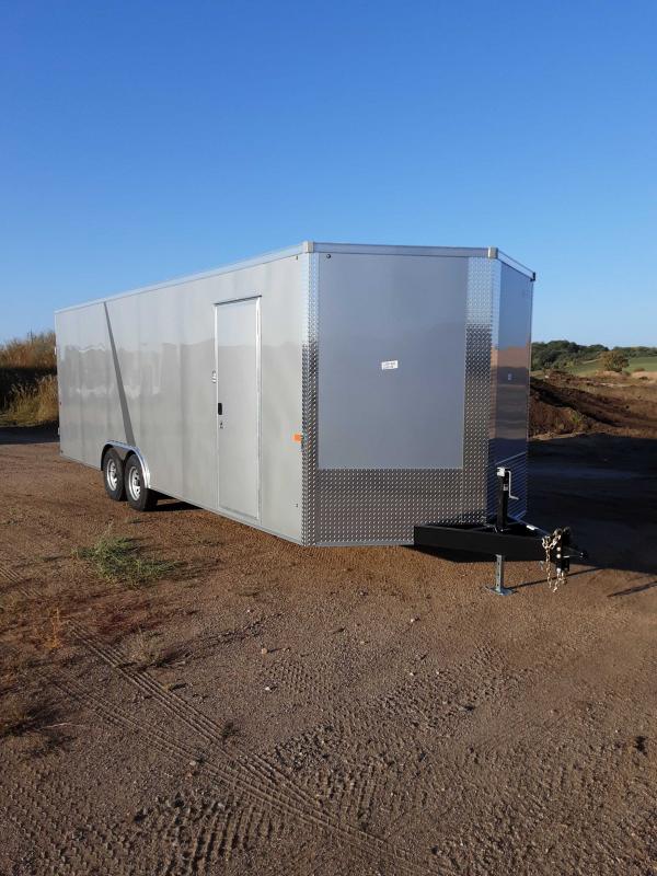 2023 AERO 8.5X24TA52 SILVER Enclosed Cargo Trailer in Battle Lake, MN ...
