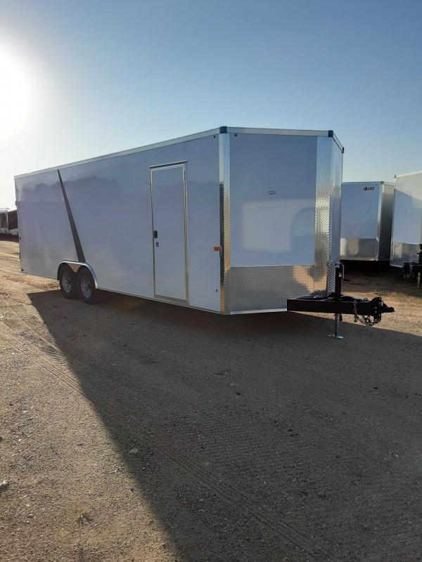 2023 AERO 8.5X24TA52 WHITE Enclosed Cargo Trailer in Battle Lake, MN ...