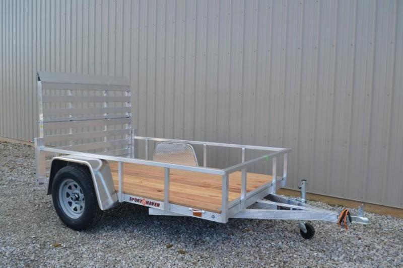 6' X 12' Aluminum Open Utility Trailer | Near Me