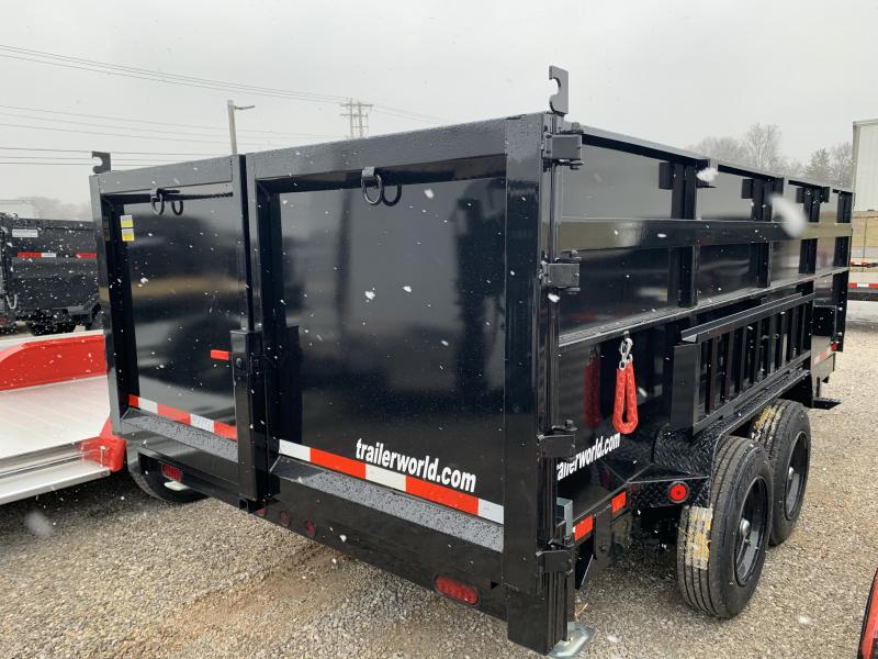 2023 QS 16' Dump Trailer 16K GVWR W/ 4FT. SIDES | Trailer World of ...