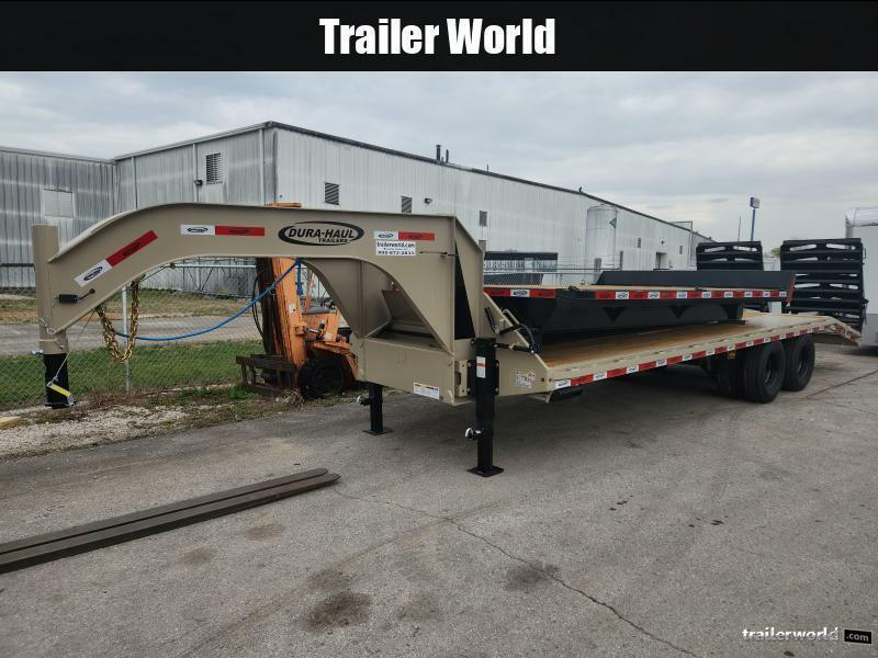 2025 Dura-Haul Low Profile Deck-over Gooseneck 102" x 25' (20+5) (2)12k ...